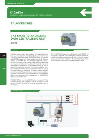 Circontrol Circarlife Catalogue 2013 2014 - EV Charging Stations | PDF