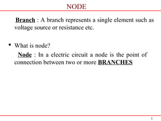 Node and mesh analysis | PPT | Computer Networking | Computing