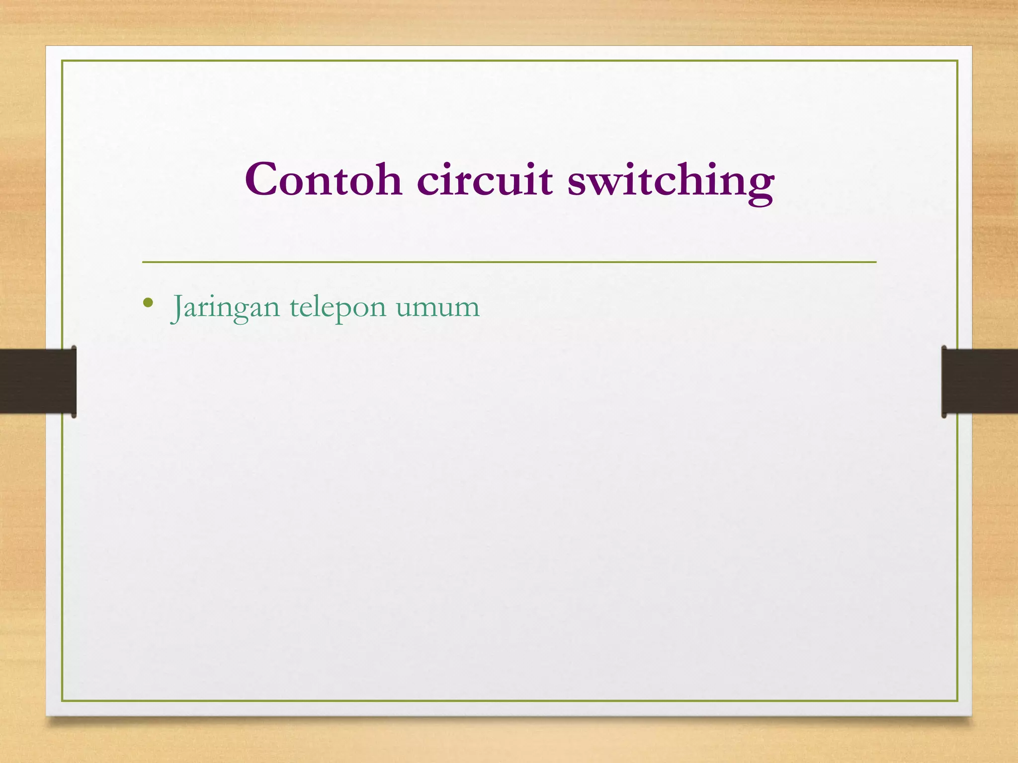 circuit switching | PPT