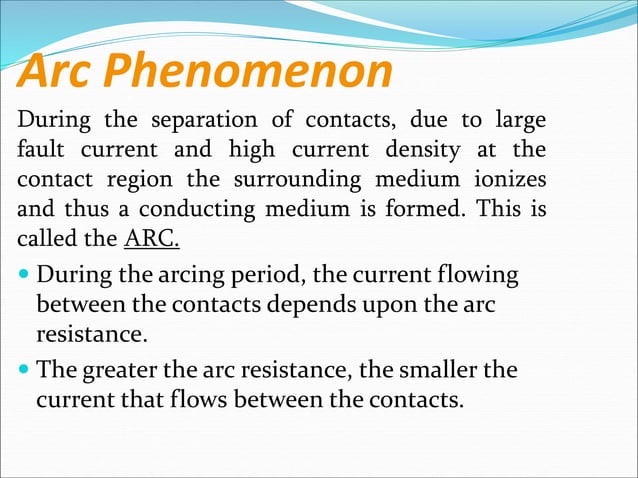 Circuit Breaker : Types | PPT | Physics | Science