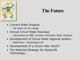Circuit Riders - Original Summary WAJones - Circa 2000 | PPT