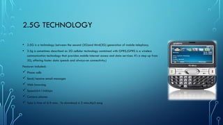 Generations of wireless communication & Mobile computing | PPTX