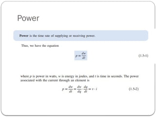 circuit and Electronics Lectures 1.pptx