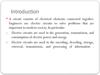 circuit and Electronics Lectures 1.pptx