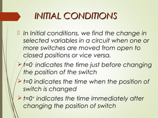 Initial Conditions | PPT | Computer Networking | Computing