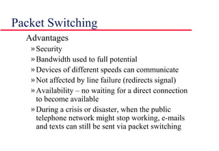 Circuit and packet_switching | PPT