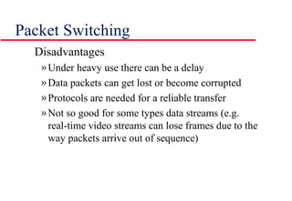 Circuit and packet_switching | PPT