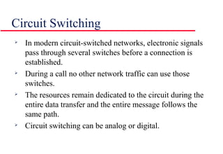 Circuit and packet_switching | PPT