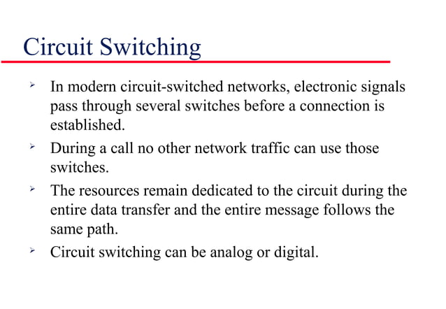Circuit and packet_switching | PPT