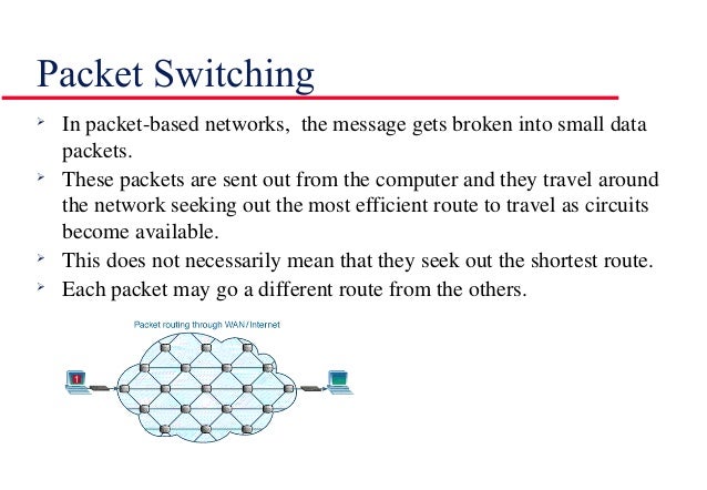 Circuit and packet_switching