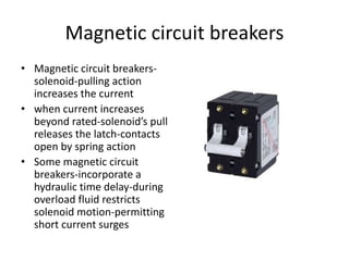 Circuit breaker | PPTX