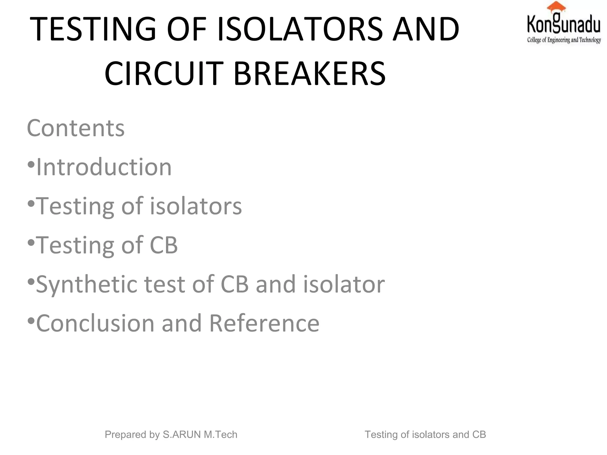 Circuit breaker | PPT