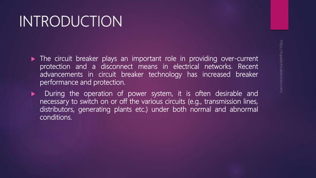 Circuit breaker | PPT