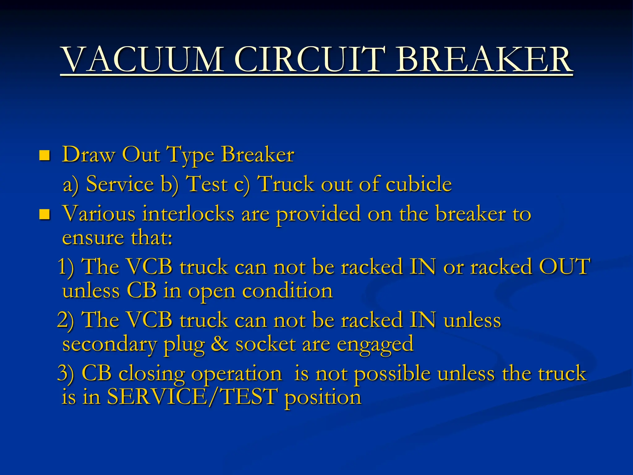 CIRCUIT BREAKER USED IN THERMAL POWER PLANTS | PPT
