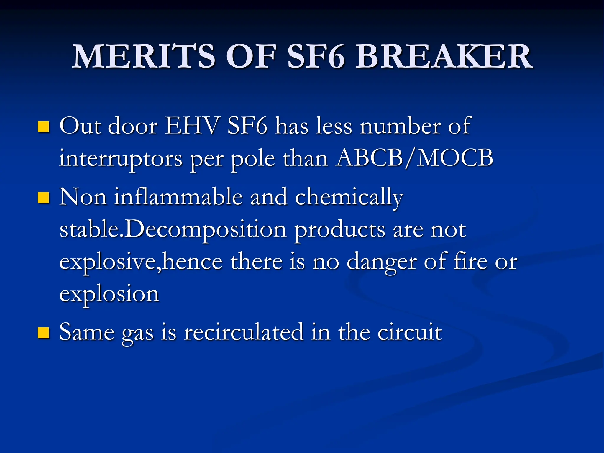 CIRCUIT BREAKER USED IN THERMAL POWER PLANTS | PPT | Science