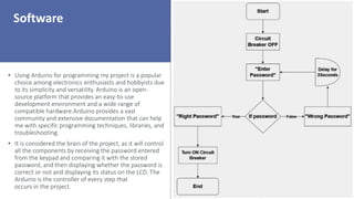Password based circuit breaker project it is a professional project | PPTX