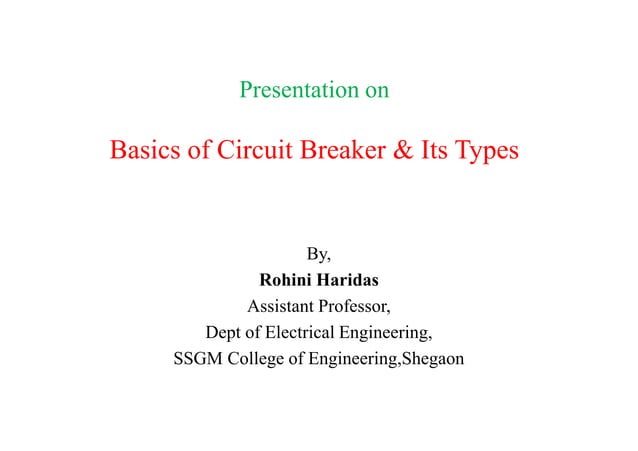 Circuit breaker(encrypted) | PPT