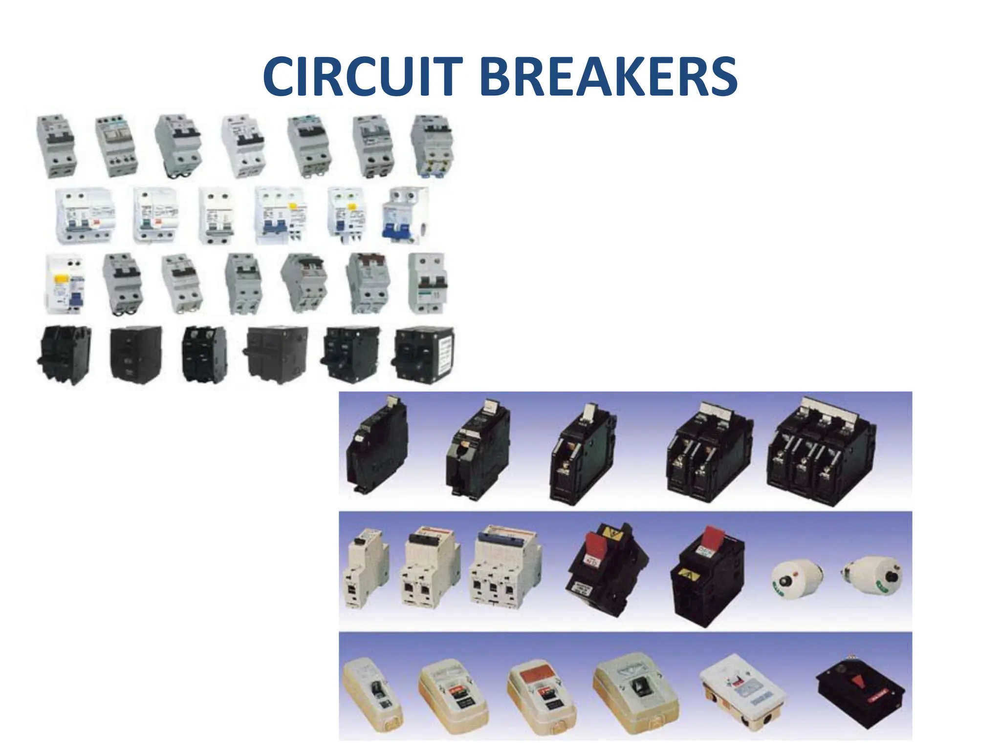 Circuit Breaker PPT- proctection and safety of electrical equipments | PDF | Computer Networking ...