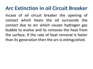 Circuit Breaker PPT- proctection and safety of electrical equipments | PDF