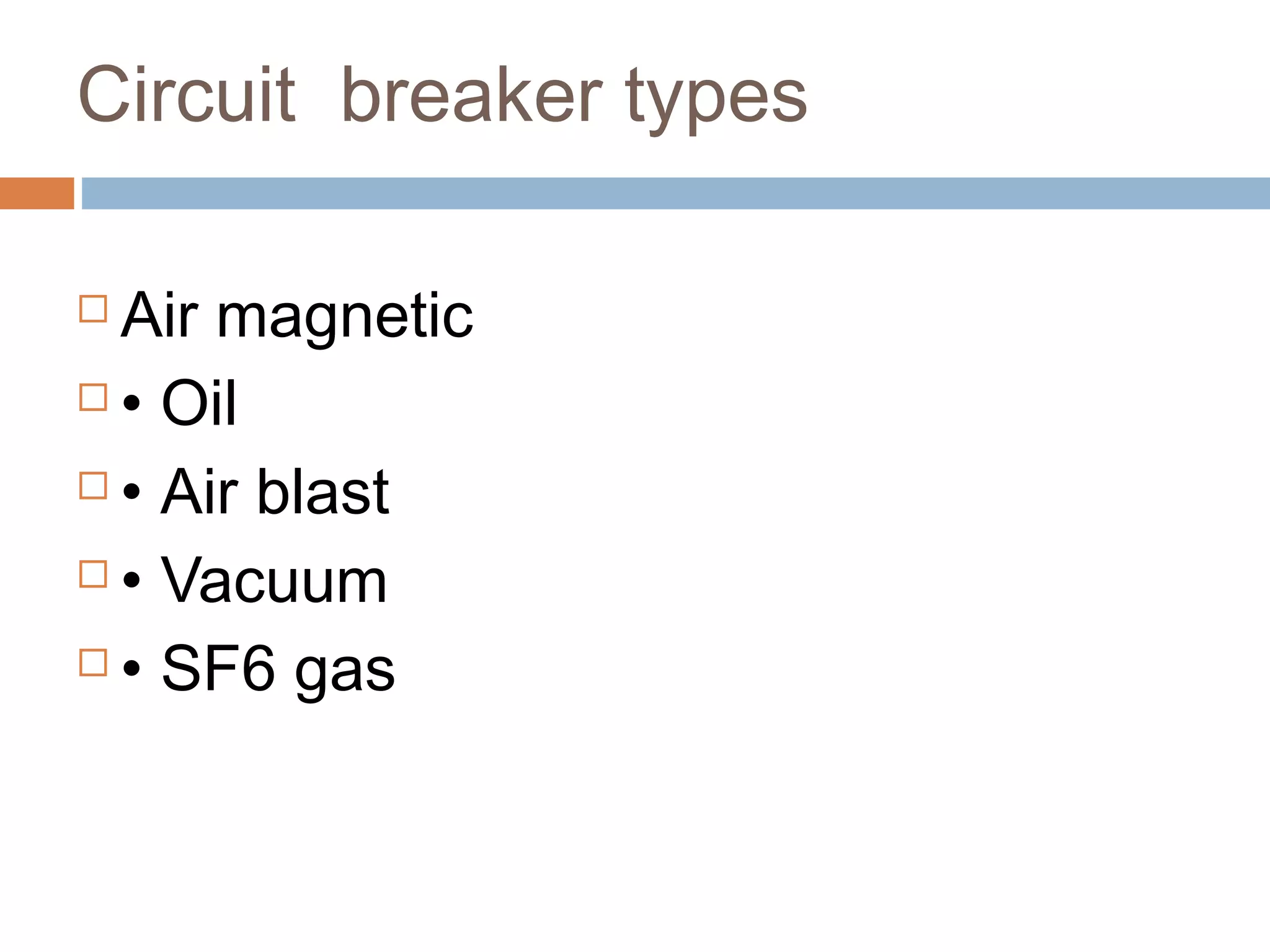 Circuit breakers | PPT