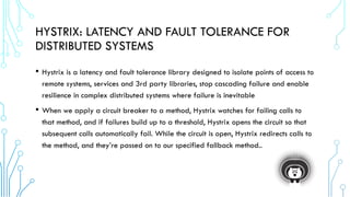 Circuit breakers - Using Spring-Boot + Hystrix + Dashboard + Retry | PDF