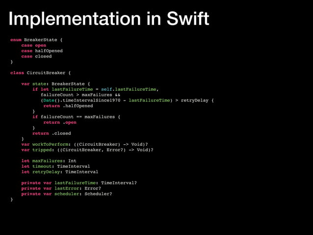 Circuit Breakers with Swift | PPT | Free Download