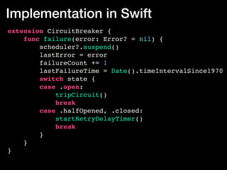 Circuit Breakers with Swift | PPT