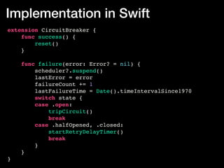 Circuit Breakers with Swift | PPT