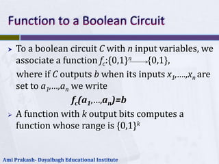Circuit complexity | PPT