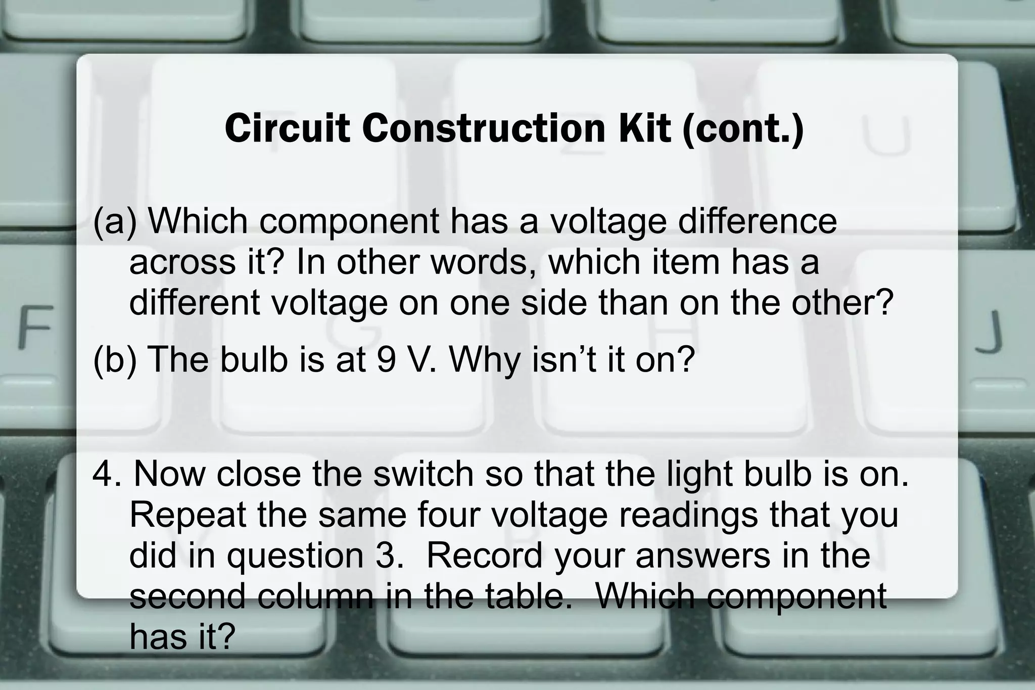 Circuit construction kit 4 27-2012 | PPT