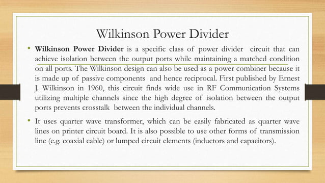 Circuit Design Using ADS | PPTX