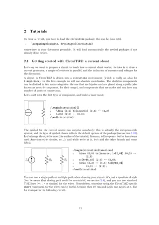 Circuitikzmanual | PDF
