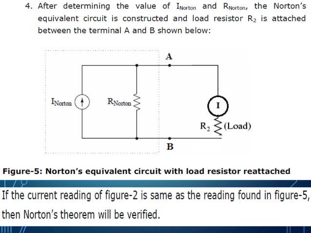 Circuit lab 10 verification of norton's theorem@taj | PDF