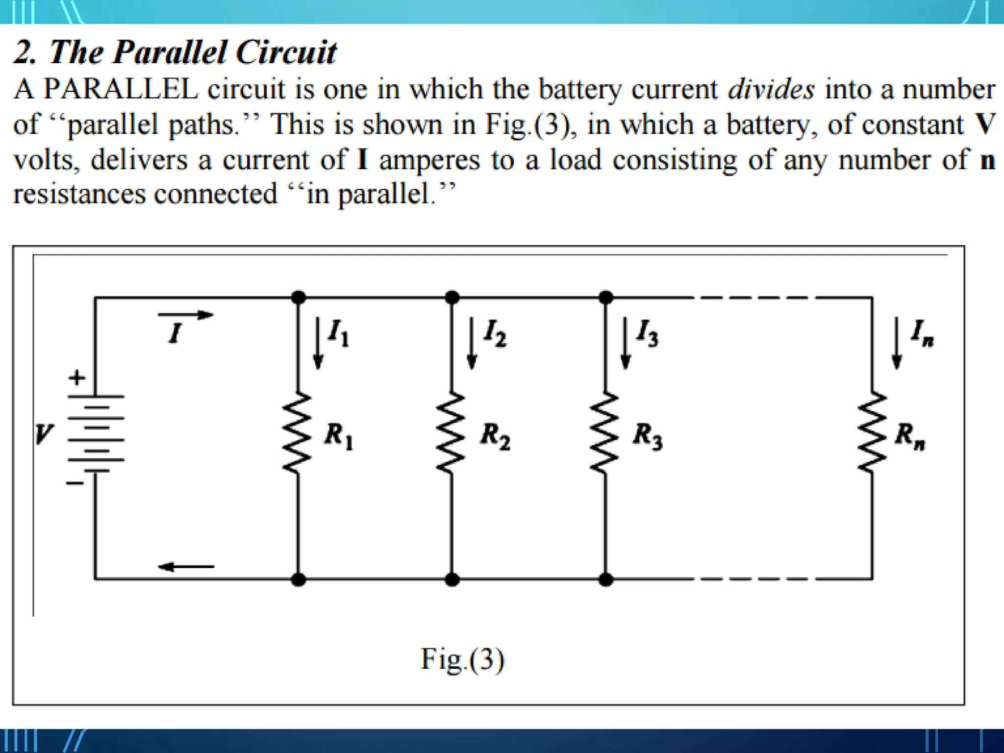 Circuit lab 3 series and parallel circuit experiment@taj | PPT
