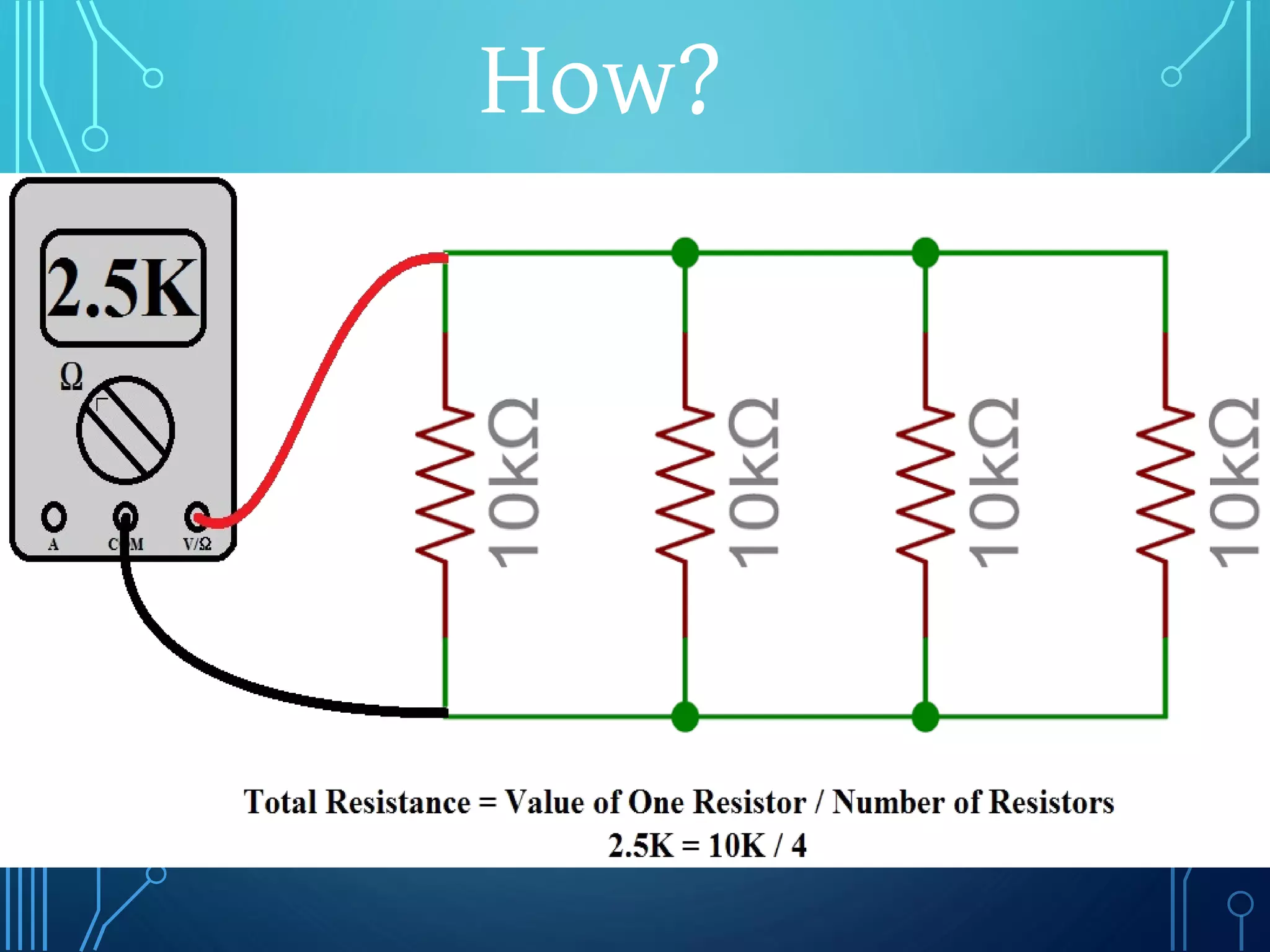Circuit lab 3 series and parallel circuit experiment@taj | PPT