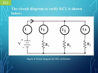 Circuit lab 6 kirchoff’s current law (kcl)@taj | PPT