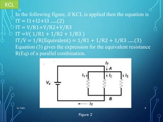 Circuit lab 6 kirchoff’s current law (kcl)@taj | PPT