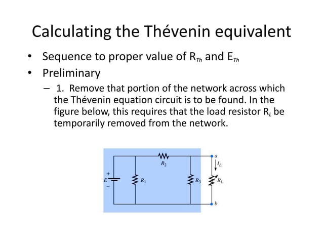 Circuit laws & network theorems | PPTX | Computer Networking | Computing