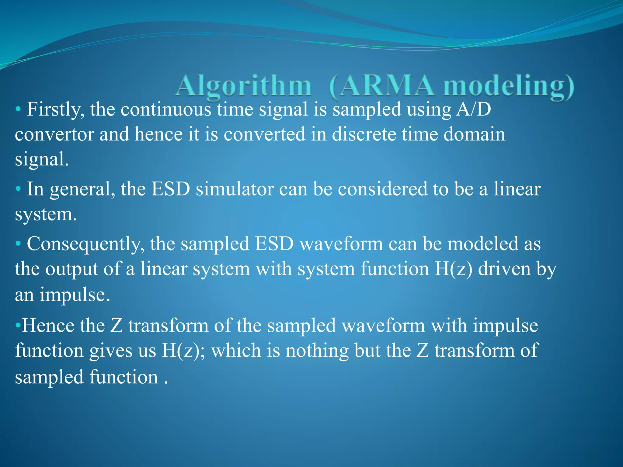Circuit model of ESD waveforms | PPT