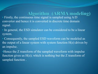 Circuit model of ESD waveforms | PPT