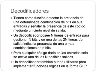 Circuitos combinacionales | PPTX