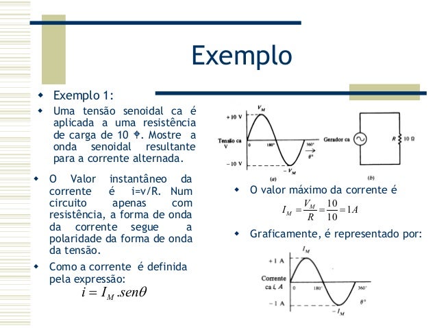 Exemplo De Corrente Continua E Alternada Vários Exemplos