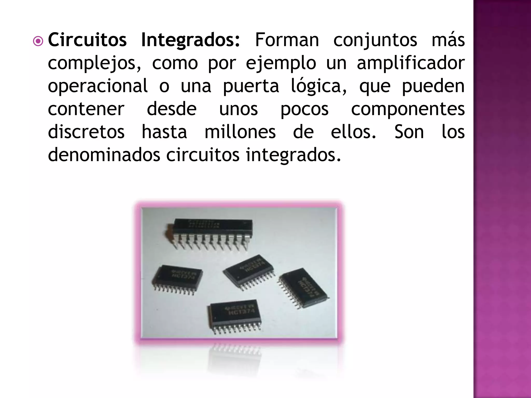 Circuitos discretos electrónicos | PPT
