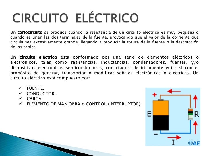 Que Es Un Circuito Electrico Abierto Y Cerrado Informática
