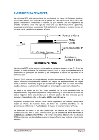 Circuitos electronicos 2 mosfet | DOCX