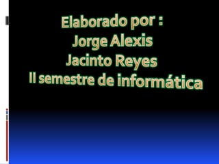 Circuitos integrados de jorge alexis | PPTX