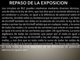 CIRCUITOS RLC CBTis # 37 | PPTX