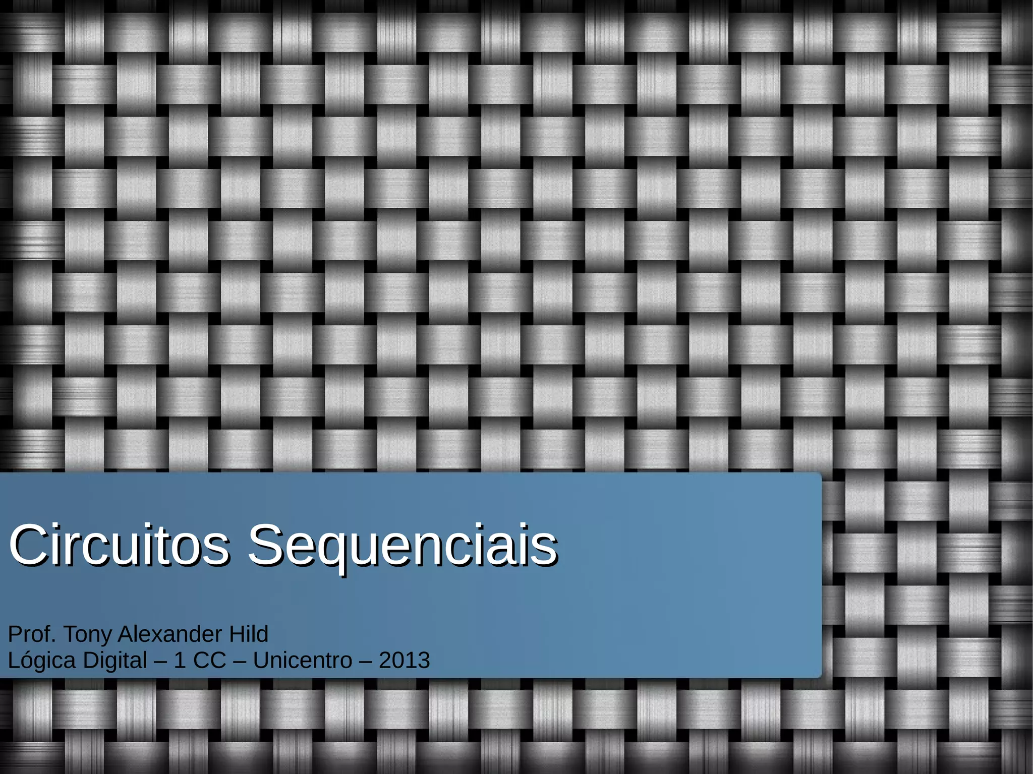 Circuitos sequenciais | ODP