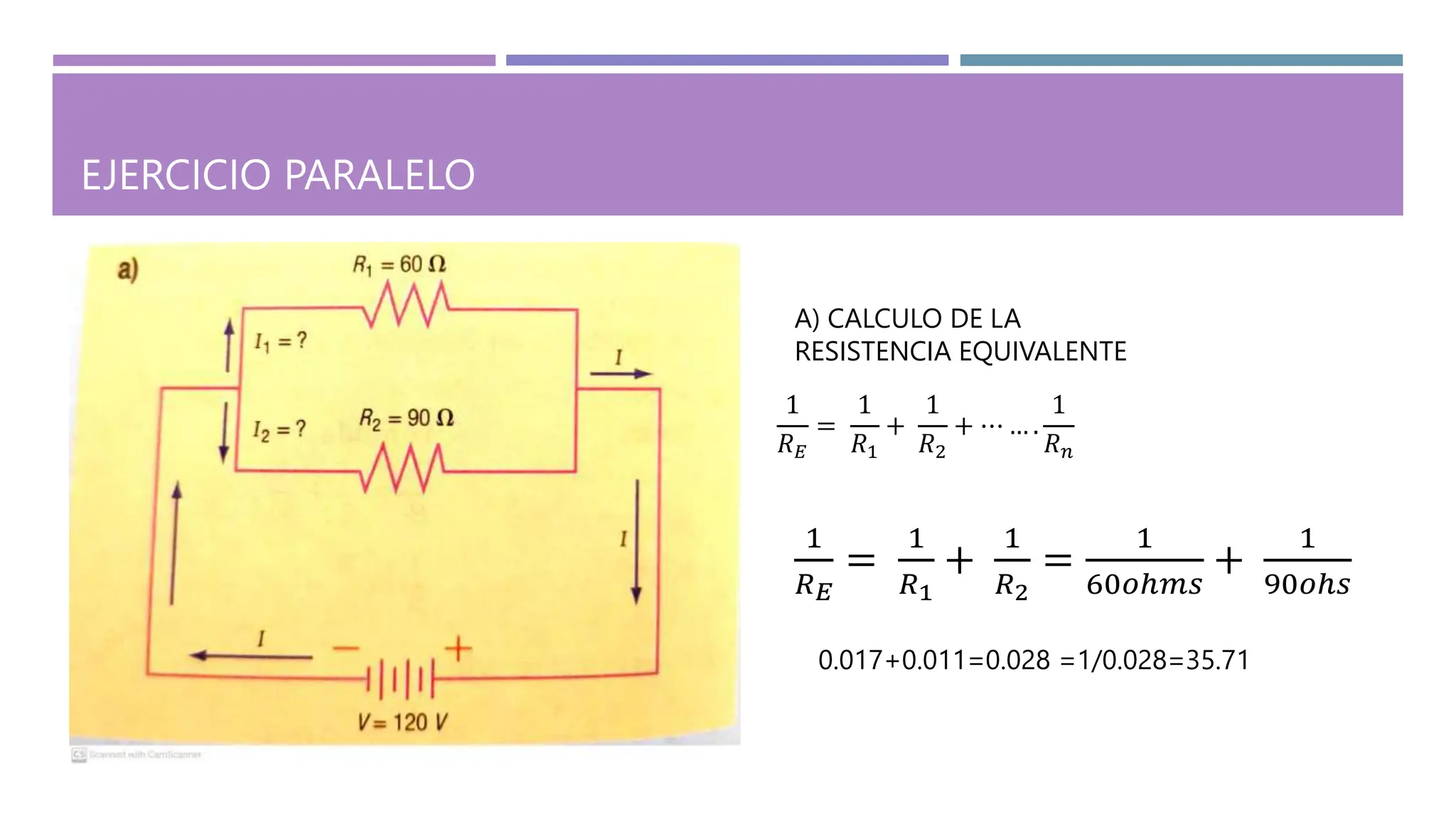 circuitos series paralelo y mixto circui | PPT