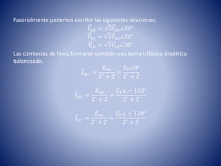 CIRCUITOS TRIFASICOS. en corriente continua y alternapptx | PPTX